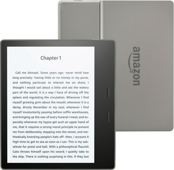 Amazon Kindle Oasis (9th. Gen) 32GB, Wi-Fi + 4G (Unlocked), 7 ...