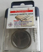 Precision Lock Pls24pro-xhd Concealed Magnetic Catch Stainless Steel ...