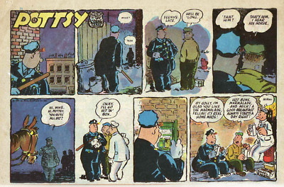 Pottsy by Jay Irving - NYC Police - color Sunday comic page - May 28 ...