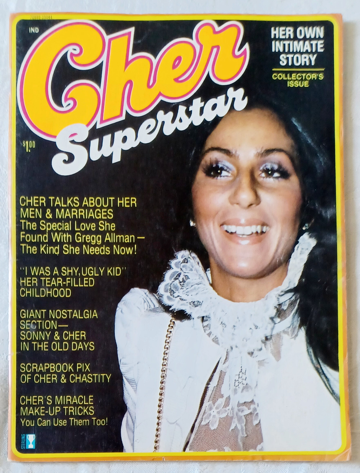 Cher Superstar Magazine Sonny & Cher Gregg Allman Collectors Issue Near ...