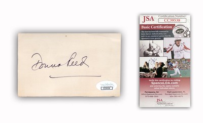 DONNA REED Signed/Autographed Card - JSA | eBay