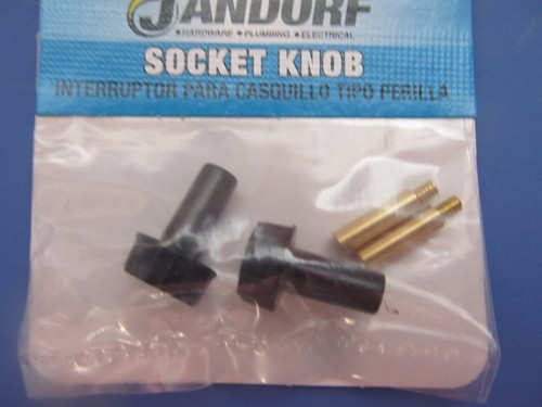 Jandorf #60143 Pack of 2 Lamp Replacement Knobs and adapter extensions ...
