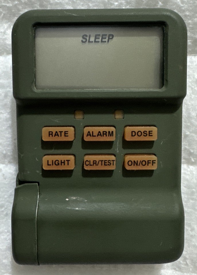 US Military Radiac Set AN/UDR-13 With Carrying Pouch PN A3245734 Free ...