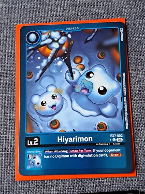 Hiyarimon EX7-002 * Foil C Digimon Liberator Digimon TCG NM | eBay