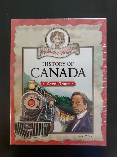 Professor Noggins History of Canada Card Game 2011 Outset Media ...