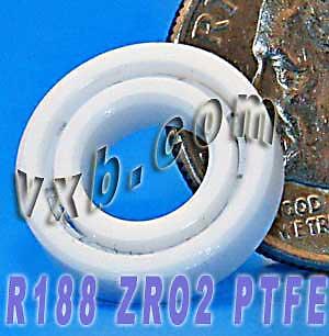 R188 Full Ceramic Bearing 1/4x1/2x1/8 inch Miniature 7537 | eBay