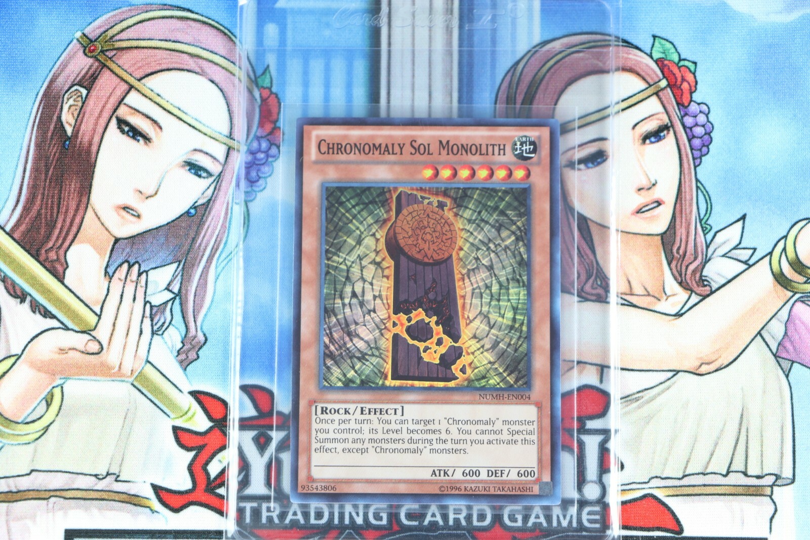 Yugioh Chronomaly Sol Monolith NUMH-EN004 Unlimited Edition Super Rare ...