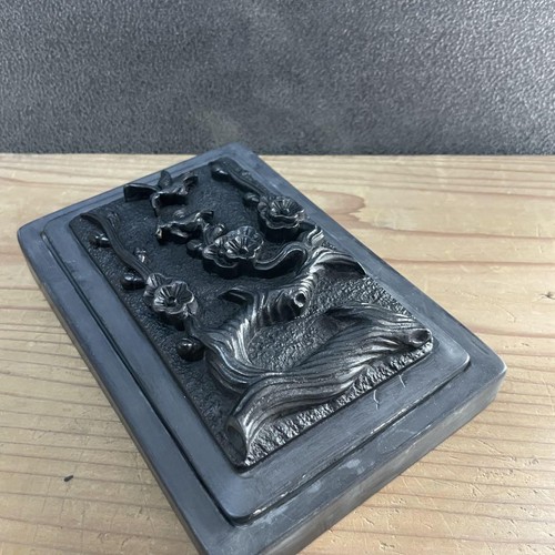 Antique Inkstone M1128 Calligraphy Sculpture Vintage Retro Used | eBay