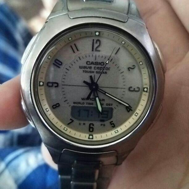 USED CASIO ANALOG CLOCK WRISTWATCH ACCEPTABLE M-A7AE - Gem