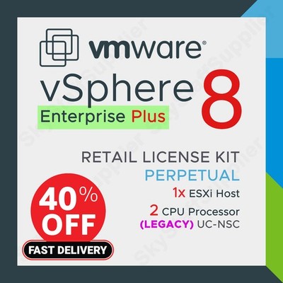 VMware vSphere Enterprise Plus v.8 Perpetual License 2 CPU - UC NSC ...