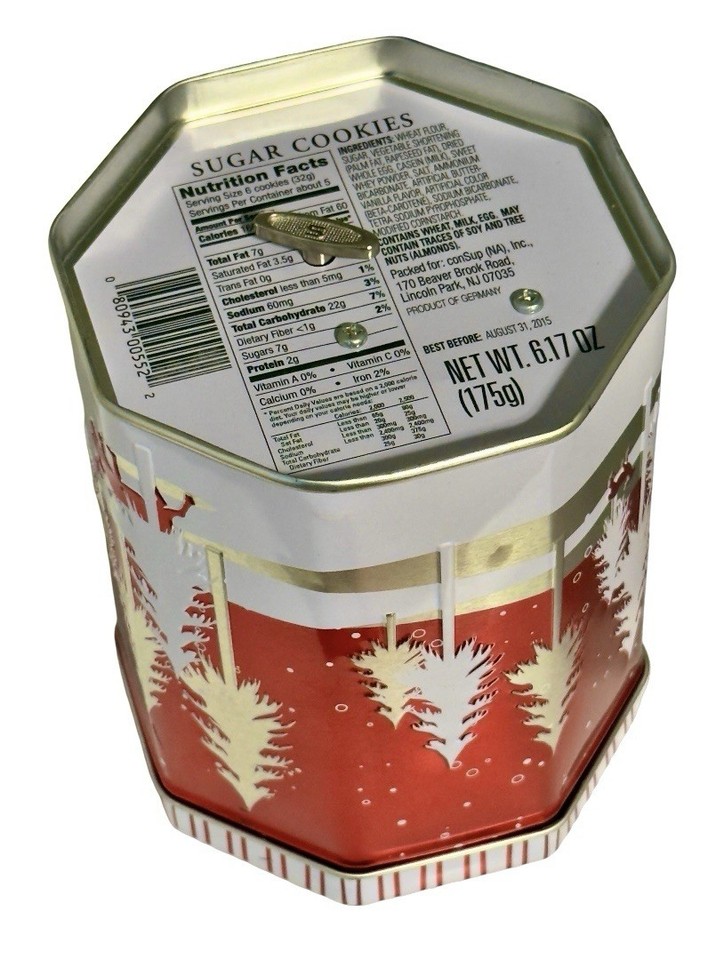 Aldi Musical Christmas Cookie Tin X-mas Tree Music Box EMPTY | eBay