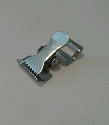 QTY-2! Spring loaded 3/4 webbing strap Alligator Buckles Clamp ...