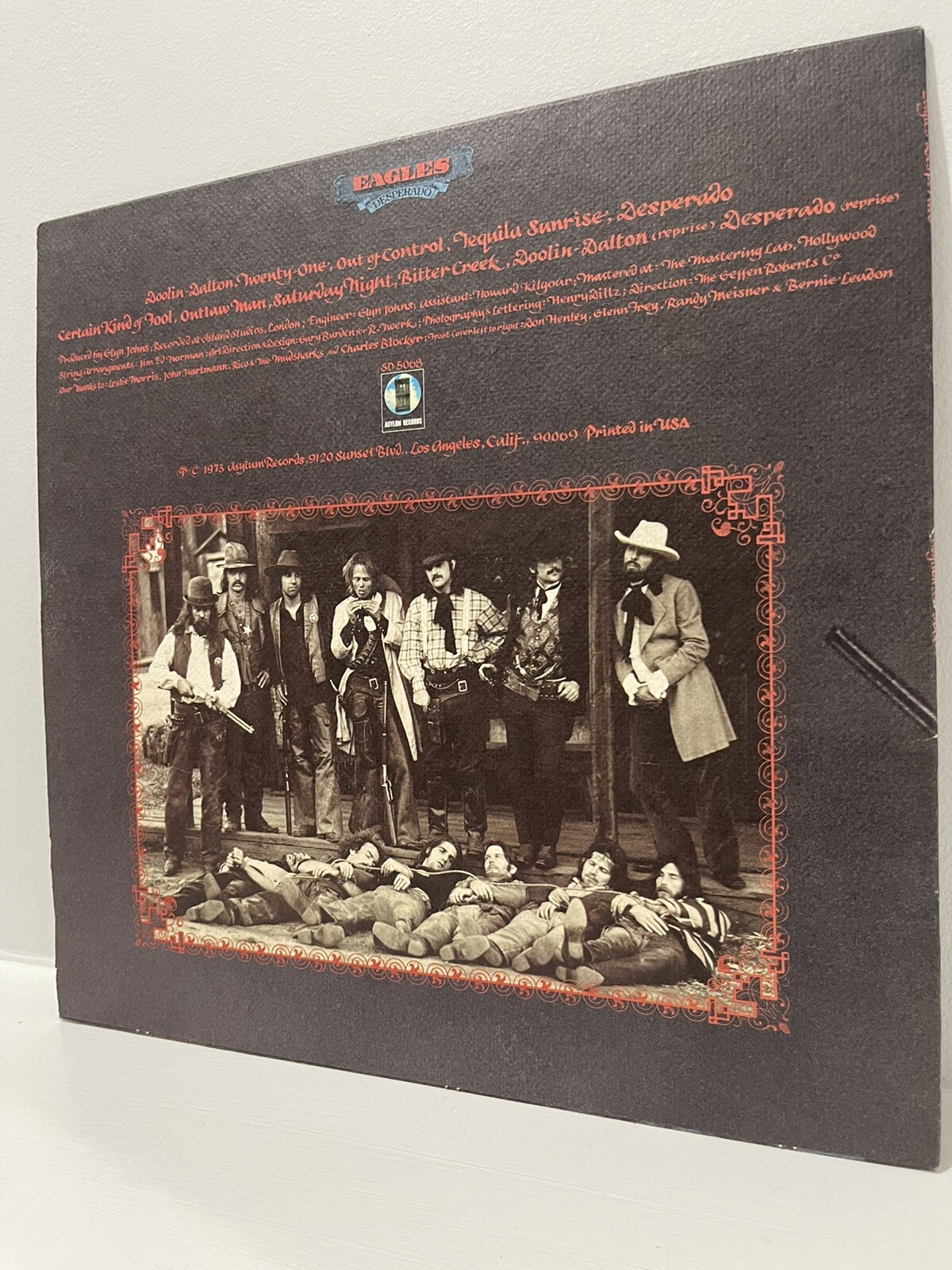 EAGLES Desperado VTG Original 1973 LP Vinyl (ASYLUM SD 5068) | eBay