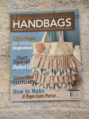 Haute Handbags Magazine Spring 2012 Handmade Purses Clutches Yoyo Coin ...