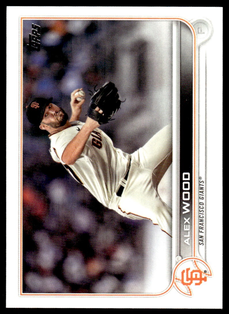 2022 Topps Baseball Card Alex Wood San Francisco Giants #494 | eBay