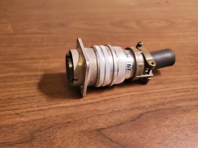 Complete Amphenol 37-pin Connector Assembly AN3106B28-12S Male & Female ...