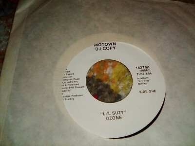OZONE- White Label DJ Promo 45- Li'L Suzy-1982-Motown Records /Funk ...