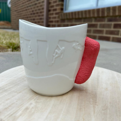 Rock Climbing Hold Mug | Climbing Coffee Mug | Mug With Rock Climbing ...