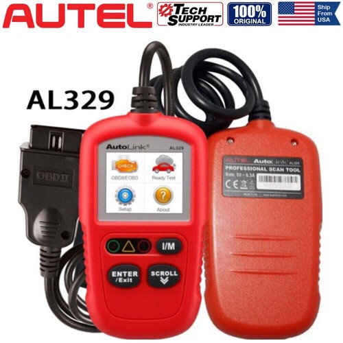 Autel AutoLink AL329 (Upgraded AL319) OBD II /EOBD & CAN Diagnostic ...