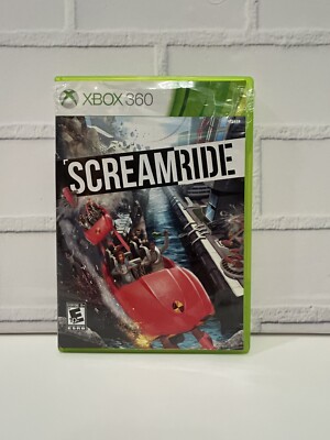 ScreamRide (Microsoft Xbox 360, 2015) In Case, Tested and Works ...