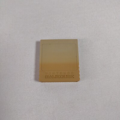 Nintendo GameCube 59 Blocks 4 MB Memory Card DOL-008 Yellowed Tested ...
