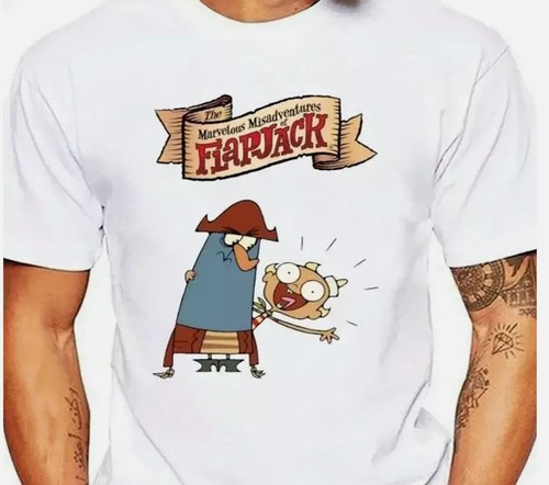 The Marvelous Misadventures of Flapjack white UNISEX T SHIRT Size S-5XL ...