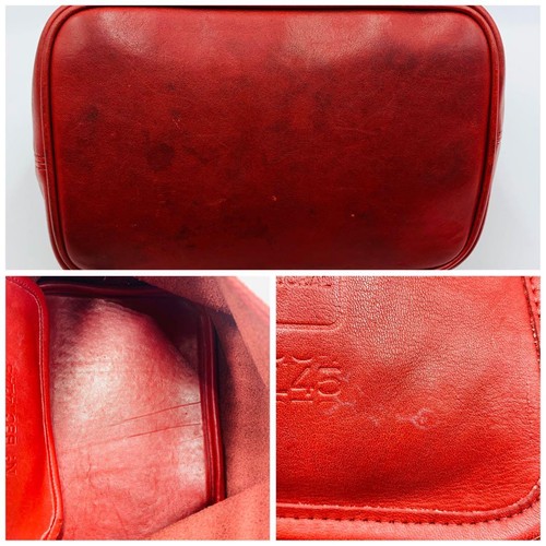 Vintage Coach 4145 Legacy Mini Soho Hobo Bag Red Leather | eBay