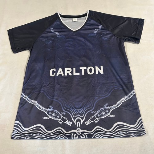 Carlton Blues AFL Training Shirt Size XL Brand New | eBay Australia