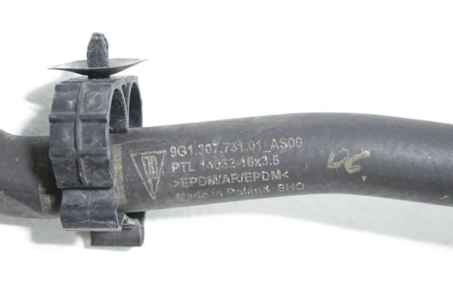 Porsche 911 991 Turbo Radiator Hose 9G130773101 Control Valve Coolant ...