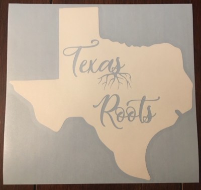 Texas State Roots Car Window Decal Sticker | eBay