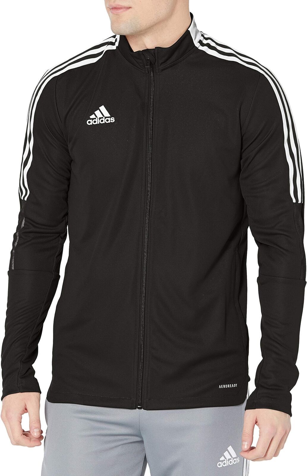 adidas Tiro 21 Size M Track Jacket for Men - Black (GM7319) for sale ...