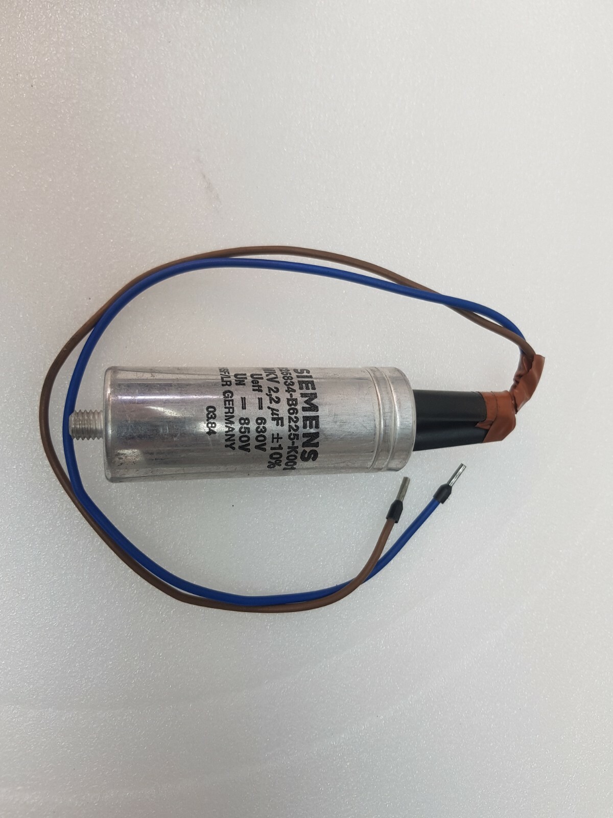 Siemens B25834-b6225-k001 Ducati 3 UF BS 5267 Capacitor for sale online ...
