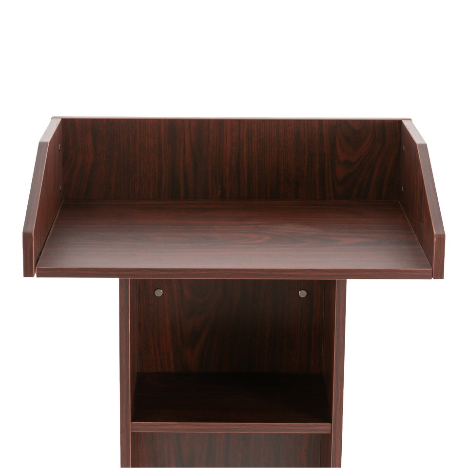 Presentation Stand Lectern Curved Podium Pulpit Church Conference ...