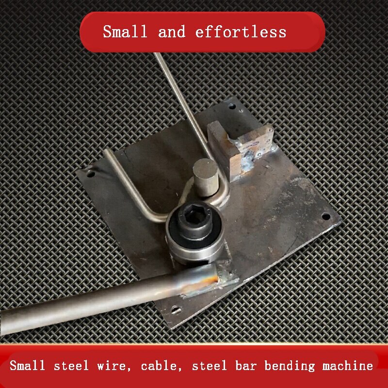 Manual Steel Bar Bender Portable Construction Building Bending Machine ...