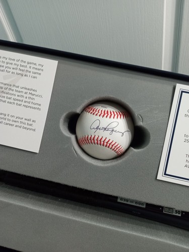 Alex Rodriguez Autograph Ball Marucci GS25 Yankees Limited Edition 33/ ...