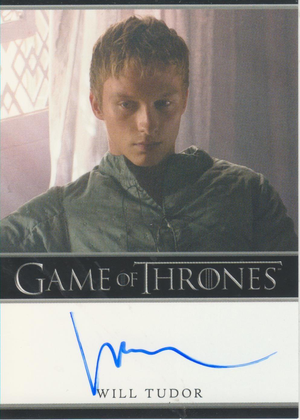 Game of Thrones Season 4 - Autograph Card - Signed by Will Tudor as ...