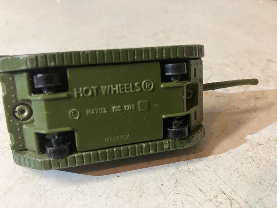 Vintage 1976 Hot Wheels Tank Diecast Car Army Military Camo Green | eBay