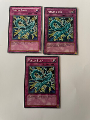 Venom Burn - TAEV-EN071 - Common - 1st / Unl Ed - NM - Yugioh! X3 | eBay