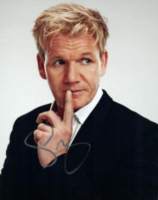 Gordon Ramsay autographed signed 8x10 photo picture and COA | eBay