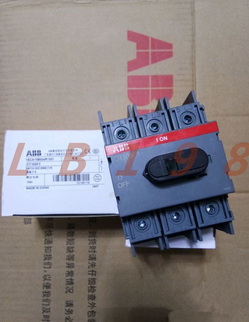 ONE ABB isolation switch OT100F3 100A | eBay