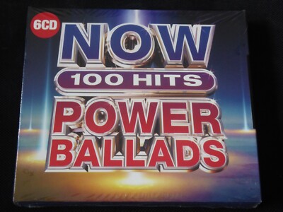 Various Now 100 Hits: Power Ballads (NEW 6 x CD 2019) | eBay