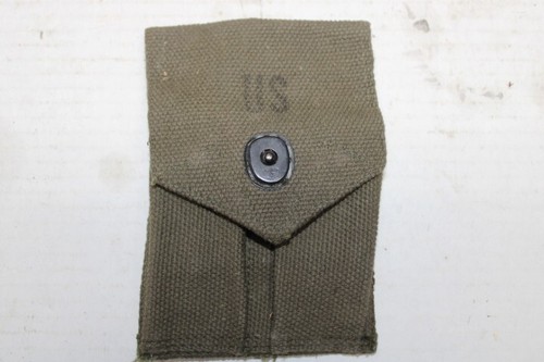Original US Military Issue Vietnam Era 1911 Canvas Magazine Pouch 45 ...