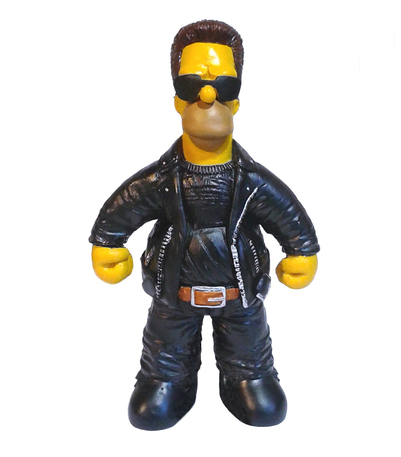 homer simpson parody terminator 2 t-800 mexican figure resin | eBay
