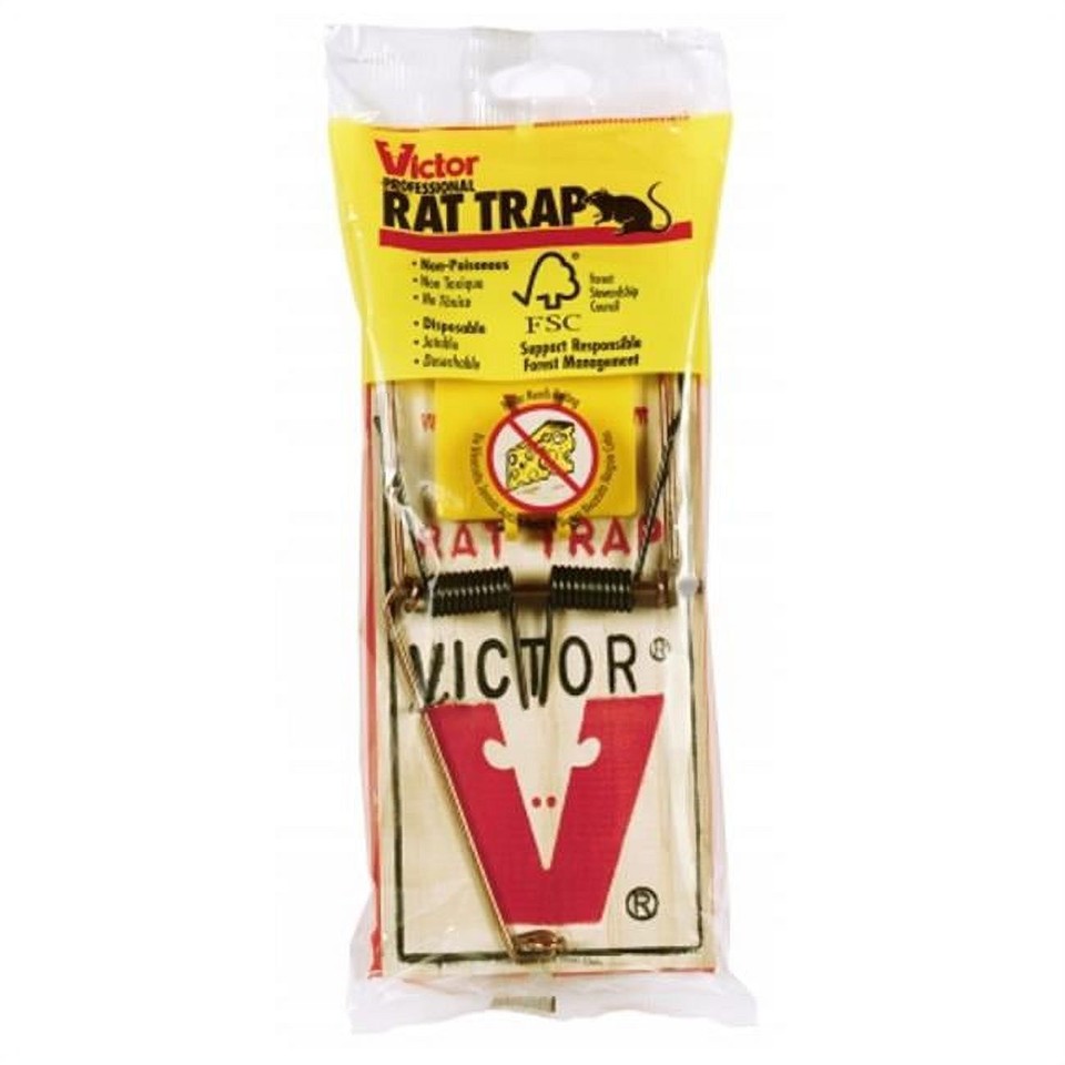 Victor Wide Pedal Rat Wood Snap Rat Trap Easy Set, Multi PACK | eBay