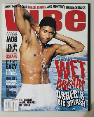 Vibe Magazine (Jun/Jul 1998) Usher, Xscape, Spike Lee, Goodie MOb, Ike ...