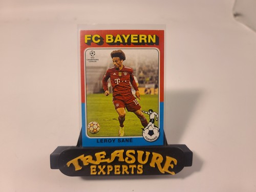 2021-22 Topps #75-05 Leroy Sane FC Bayern Munchen 1975 Design Soccer ...