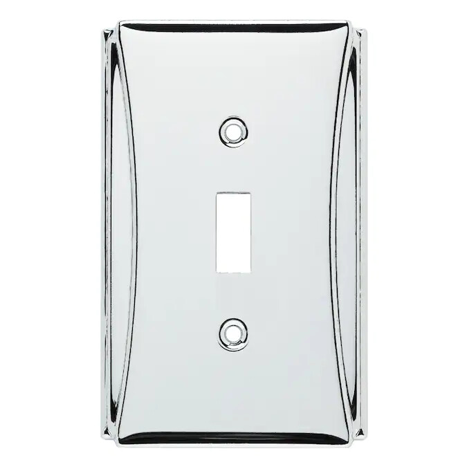 Polished Chrome Wall Plates