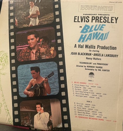 Elvis Presley Blue Hawaii Vinyl LP Tested In Good Condition | eBay