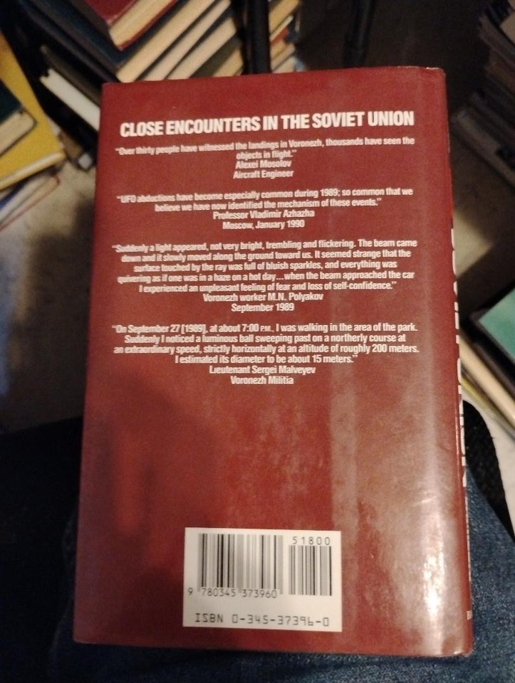 UFO Chronicles of the Soviet Union A Cosmic Samizdat Jacques Vallee 1st ...