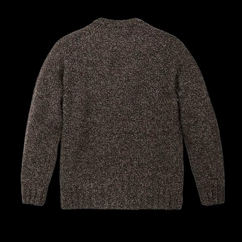 Filson Heritage 3 Gauge Wool Sweater 20263659 MADE IN ITALY Brown ...